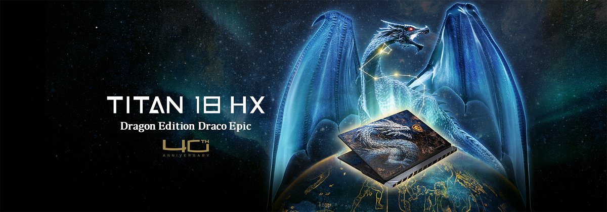 Limitowana edycja na 40-lecie MSI: Titan 18 HX Dragon Edition Draco ...